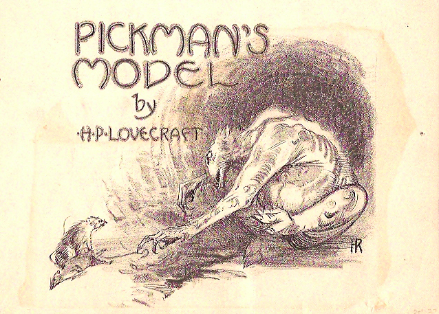 H.P. Lovecraft's Pickman's Model -- Inspired by Boston